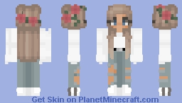 Flower girl Minecraft Skin