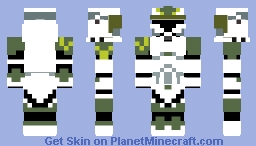 clone captain lock phase 1 Minecraft Skin