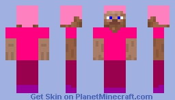 Pink Boy Minecraft Skin