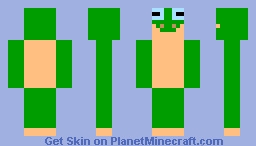 Frog Man Minecraft Skin