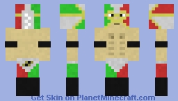 mexican luchador Minecraft Skin