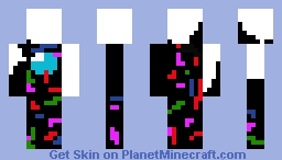 Neon sus Minecraft Skin