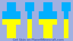 Ukraine Minecraft Skin