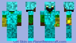 Infinity Gauntlet Holder Minecraft Skin