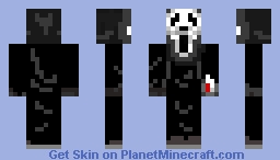 Ghost face Minecraft Skin