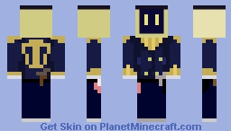 Train COnductor Tv Head Minecraft Skin