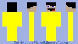gold body Minecraft Skin