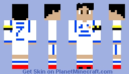 /Cristiano R./Real Madrid/2017... Minecraft Skin