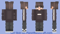 ~a grey day~ Minecraft Skin
