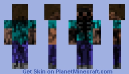 Null's Curse (Steve) Minecraft Skin