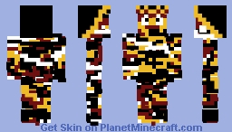 Ghost Fox Minecraft Skin