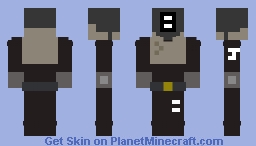 8-ball head Minecraft Skin