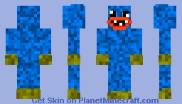 Huggy Wuggy Minecraft Skin