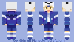 oli blue bats Minecraft Skin