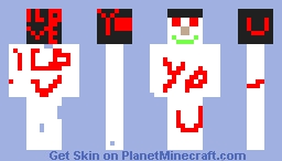 I love you Minecraft Skin
