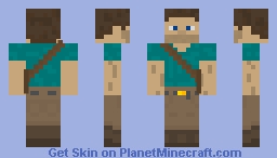 Adventure Steve Minecraft Skin