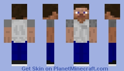 A More Modern Version Of Steve Minecraft Skin
