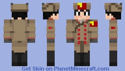 soviet soldier v1.1 Minecraft Skin