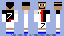 Cristiano Ronaldo Minecraft Skin