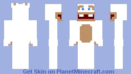 Rabbid (blue eyes) - Rabbids invasion Minecraft Skin