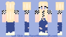 checkered casual outfit Minecraft Skin