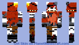 Freakshow foxy Minecraft Skin