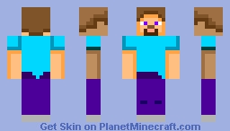 Minecraft dungeons Steve Minecraft Skin