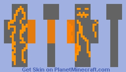 Lava monster Minecraft Skin