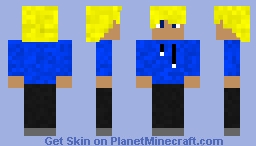 shaggy hair guy Minecraft Skin