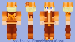 MCC21 - Orange Ocelots Ph1LzA Minecraft Skin