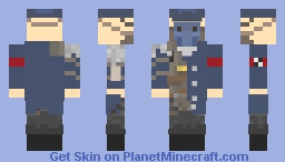 Metromat officer |Metro2033| Minecraft Skin