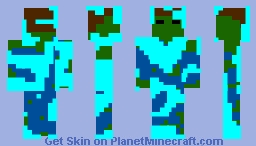 Diamond Armor Zombie Minecraft Skin