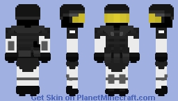 S.C.P security guard v2 Minecraft Skin