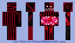 {REDACTED} the clown Minecraft Skin
