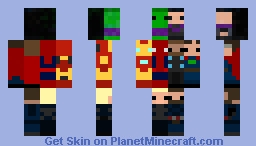 Avengers Assemble!! Minecraft Skin