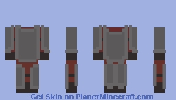 Silver Armor Minecraft Skin