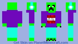 Mini creeper Minecraft Skin
