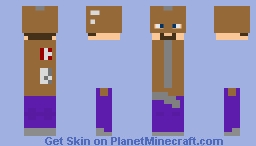 Think in the box Minecraft Skin