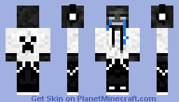 Crying Wither boy Minecraft Skin