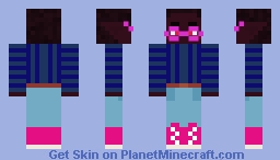 Derek in new blue jumper Minecraft Skin