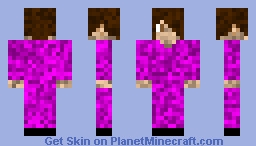 PINK GAMER Minecraft Skin