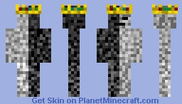 Half wither skeleton half skeleton Minecraft Skin