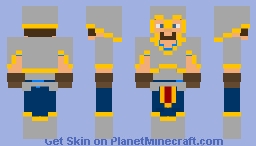 Overworld Warrior Minecraft Skin