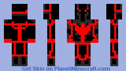 Red Hood Dark Minecraft Skin