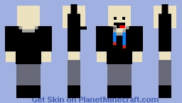 SamLeGgamer Bald Minecraft Skin