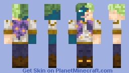 Some magician guy Minecraft Skin
