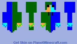 Ice Boy Minecraft Skin