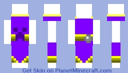 My Version Of The Cleric Creeper Cloak Minecraft Skin