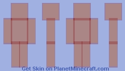 red outline Minecraft Skin