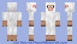 Sheepified Steve Minecraft Skin